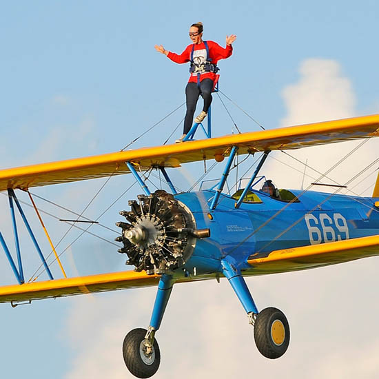 Are YOU brave enough for a Wing Walk? - All Together Now