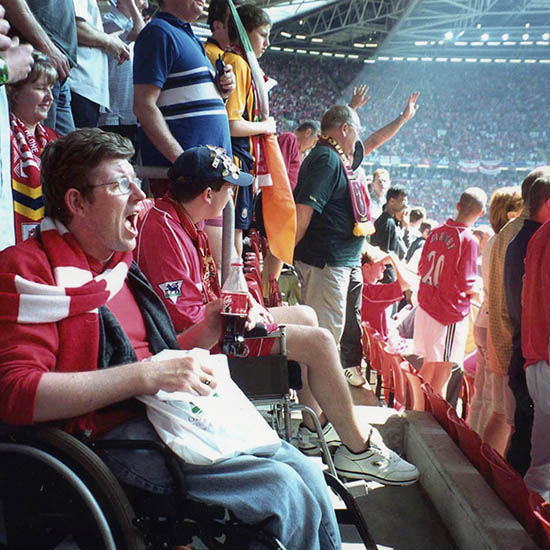 Football clubs not playing fair with disabled fans - All Together Now