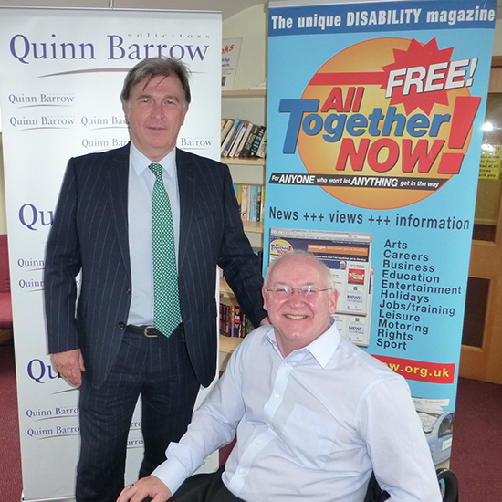 Law firm Quinn Barrow backs All Together NOW! - All Together Now